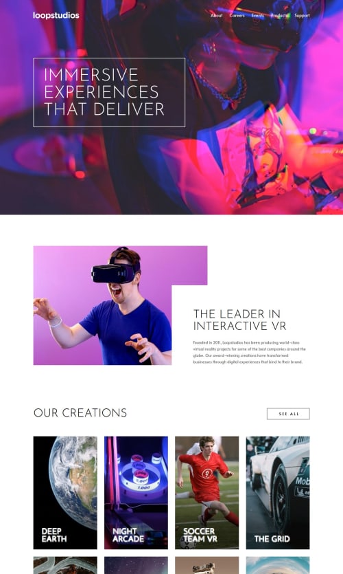 Frontend Mentor | Loopstudios-landing-page coding challenge solution Frontend Mentor | Loopstudios-landing-page coding challenge solution