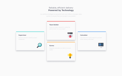 Frontend Mentor | Grid layout and flex box coding challenge solution