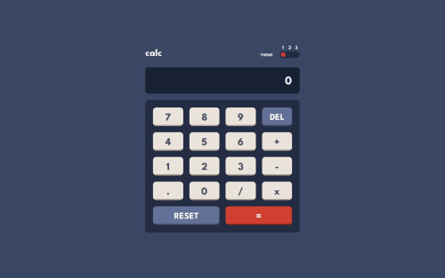 Frontend Mentor Responsive Calculator App Using Css Flex And Css Grid Coding Challenge Solution