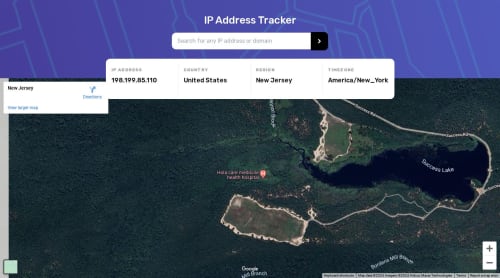IP Address Tracker - Next JS, Typescript, Tailwind coding challenge solution | Frontend Mentor