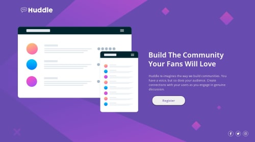 Responsive landing page using vanilla HTML/CSS coding challenge solution