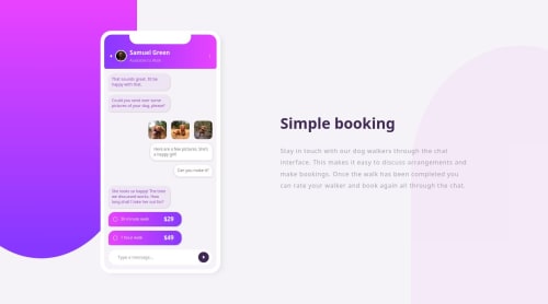 Frontend Mentor | chat-app-css-illustration-master coding challenge solution
