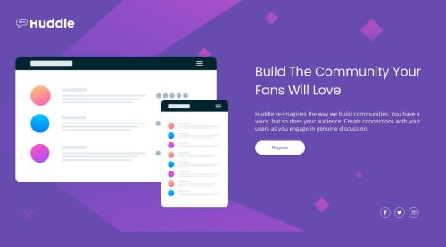 Frontend Mentor | Mobile first site using HTML and CSS coding challenge solution