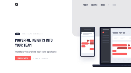 Frontend Mentor | Project tracking intro component coding challenge solution