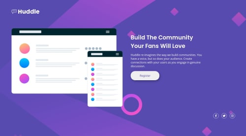 Frontend Mentor | Responsive landing page using CSS flexbox coding challenge solution