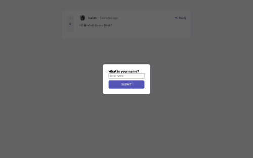 Frontend Mentor | Functional Comment Section using MERN stack coding challenge solution