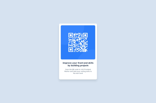 Frontend Mentor Qr Code Scanner Using Html And Css Coding Challenge 8485