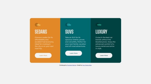 3-column-preview-card-component-main (HTML and CSS) coding challenge solution | Frontend Mentor