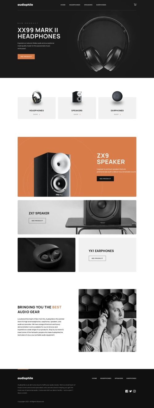 Frontend Mentor Audiophile E Comm App Using Next Js Tailwind Coding 2877