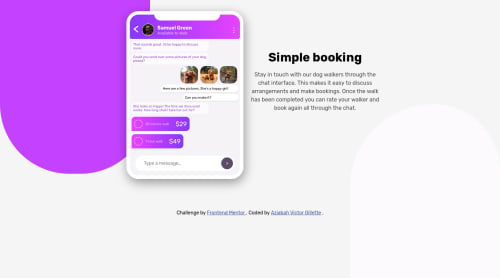 Frontend Mentor Chat App Css Illustration Coding Challenge Solution