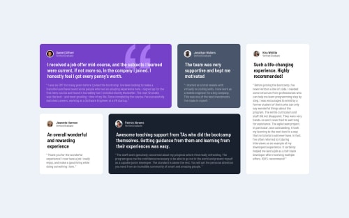 Frontend Mentor | Grid and Flex coding challenge solution