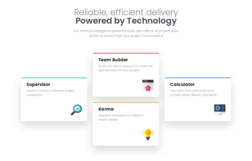 Responsive Four Cards with Vue 3, Tailwind CSS, TypeScript, Pinia coding challenge solution ...