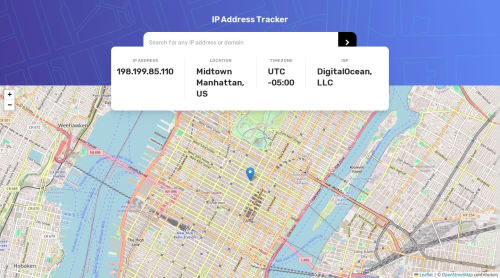 Frontend Mentor Ip Tracker Challenge Using Next Js And Tailwindcss