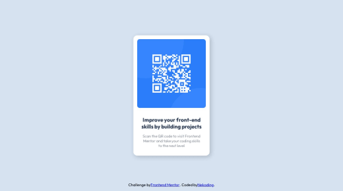 Frontend Mentor Frontend Mentor Qr Code Challenge Using Html And Css