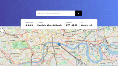 Frontend Mentor Ip Tracker With Tailwind Js Api Coding Challenge