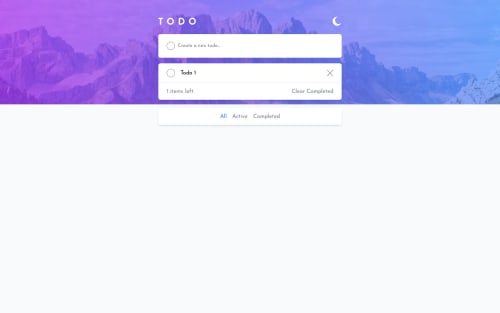 Frontend Mentor | Todo made with Nuxt 3 and tailwind coding challenge solution