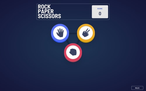 Frontend Mentor | Rock, Paper, Scissors using React, Tailwind, Local Storage coding challenge ...