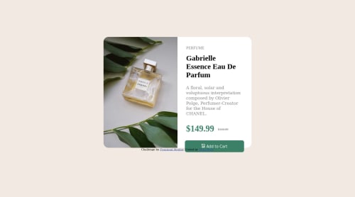 Frontend Mentor Product Preview Card Component Coding Challenge Solution