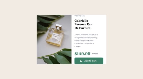 Product Preview Using grid and flex coding challenge solution | Frontend Mentor