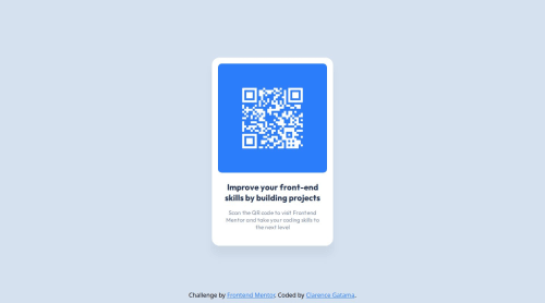 Qr code component coding challenge solution