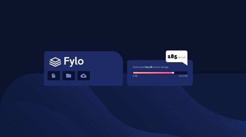 Frontend Mentor | flyo data storage coding challenge solution