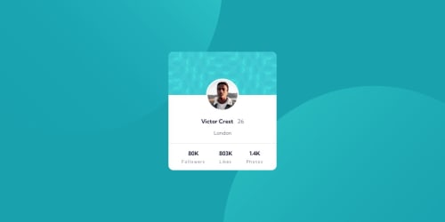 Frontend Mentor | Responsive profile card with HTML and CSS coding ...