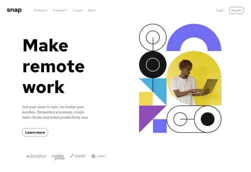 Frontend Mentor Intro Section With Dropdown Navigation Main Coding Challenge Solution