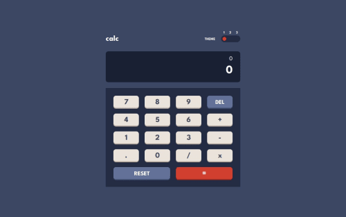 Frontend Mentor | Calculator App using Angular coding challenge solution