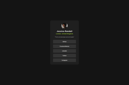 Contacts page using html and css coding challenge solution
