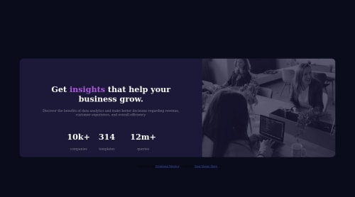 Using CSS and HTML coding challenge solution