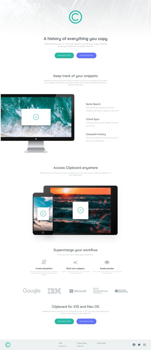 Frontend Mentor | Clipboard Landing Page Solution coding challenge solution Frontend Mentor | Clipboard Landing Page Solution coding challenge solution