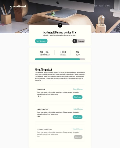 Frontend Mentor | HTML, CSS, and Javascript coding challenge solution
