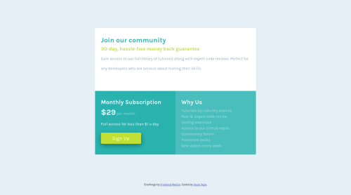 Frontend Mentor | Responsive Price Grid Using Bootstrap 5 coding challenge solution
