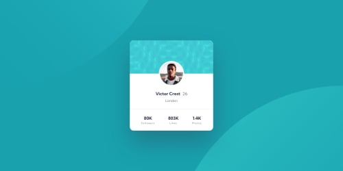 Frontend Mentor | Basic profile card with HTML/CSS only coding ...