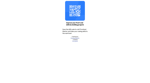 QR Code challenge using flex coding challenge solution