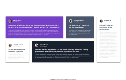 Frontend Mentor | CSS Grid coding challenge solution