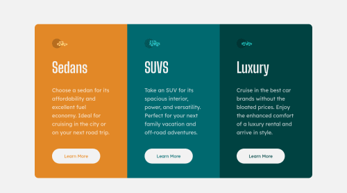 responsive 3-column-preview-card-component using CSS flex box coding challenge solution