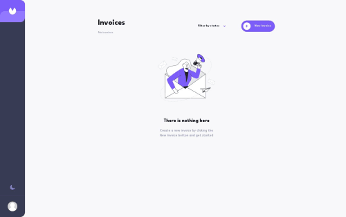Frontend Mentor | Full-stack Invoice App using Next.js coding challenge solution
