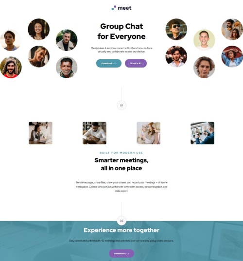 Frontend Mentor | Responsive landing Page con CSS coding challenge solution
