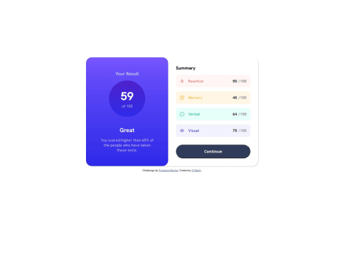 Frontend Mentor | HTML, CSS, JS coding challenge solution
