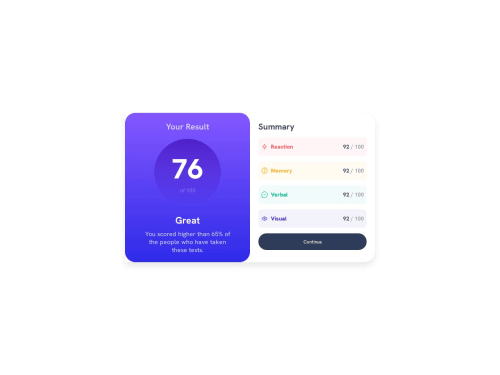 Frontend Mentor | Responsive stats component using vanilla css / html coding challenge solution