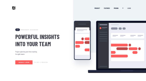 Frontend Mentor | Project tracking intro component coding challenge ... Frontend Mentor | Project tracking intro component coding challenge ...