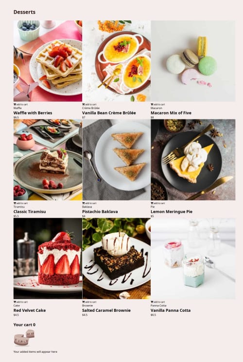 Frontend Mentor | Product_List_With_Cart_2 coding challenge solution