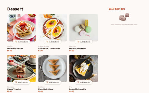 Frontend Mentor | Product List Page using react vite coding challenge solution