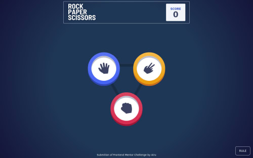 Rock-Scissors-Paper using NextJs, Typescript and Tailwind coding challenge solution