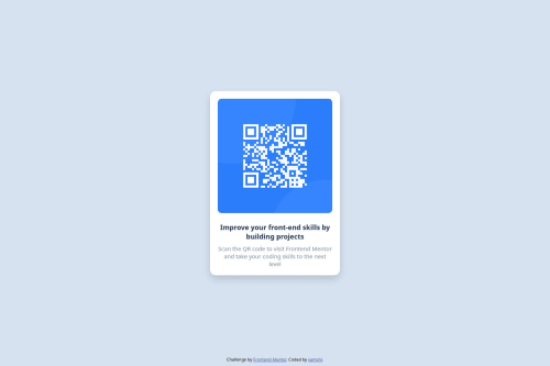 Frontend Mentor Qr Code Component Html Css Coding Challenge Solution