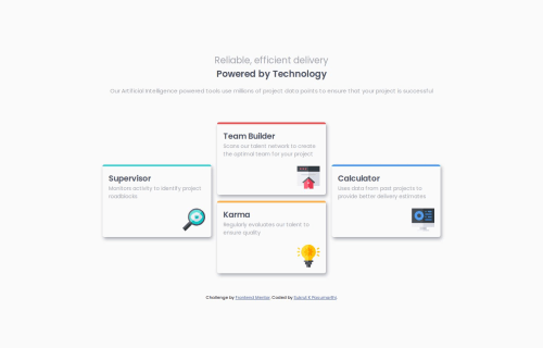 Responsive layout using CSS GRID coding challenge solution | Frontend ...