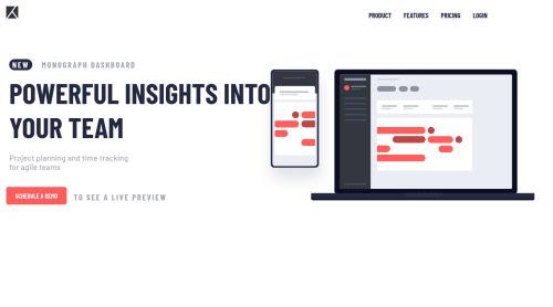 Project-tracking-intro-component coding challenge solution | Frontend Mentor