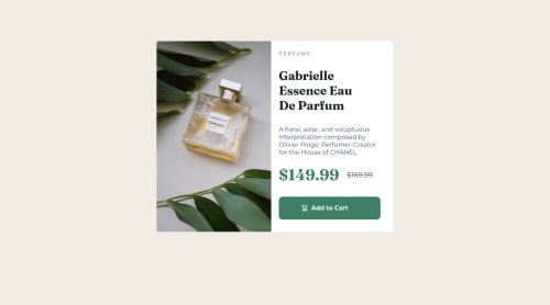 Product preview card challenge using HTML and CSS coding challenge solution