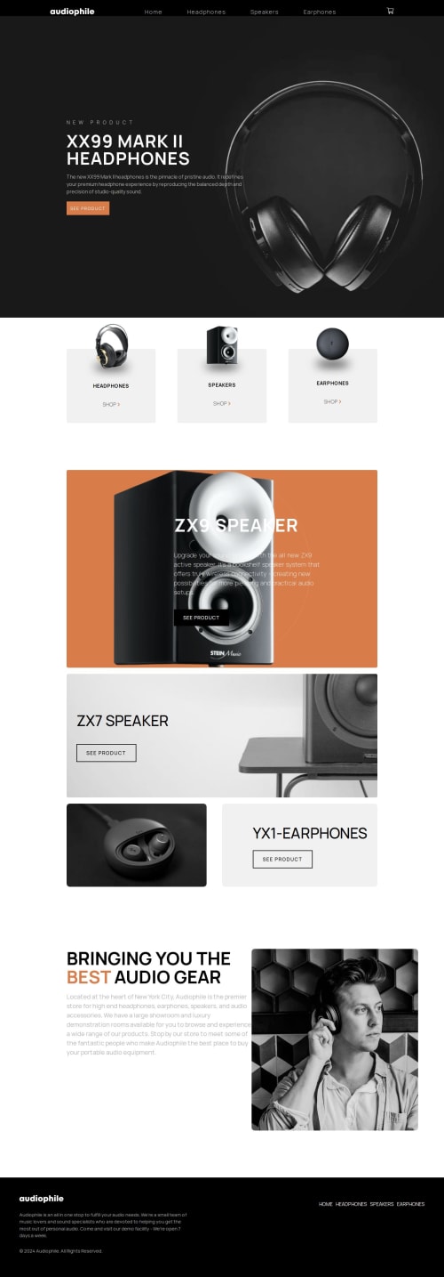 Responsive E-commerce site using Next.j, Tailwind CSS, coding challenge solution